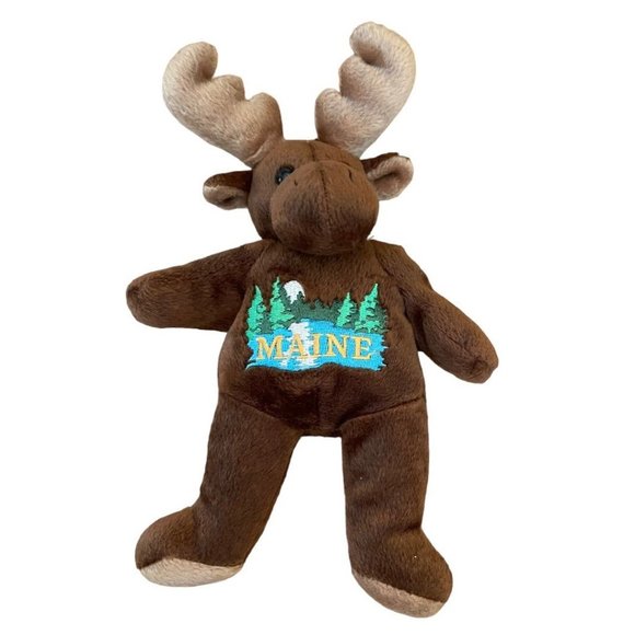 Mary Meyer | Toys | Mary Meyer Maine Brown Moose Beanie 8 Plush Stuffed ...